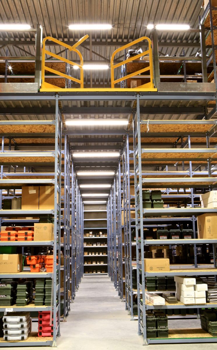 Multi-tier (Catwalk) shelving | Trimet Storage Solutions